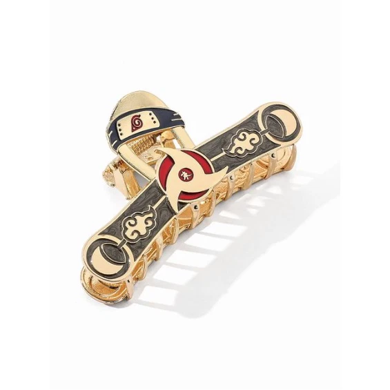 UZUMAKI NARUTO SHARINGAN Hair Clips for Women Cosplay Metal Hair Grasp ...