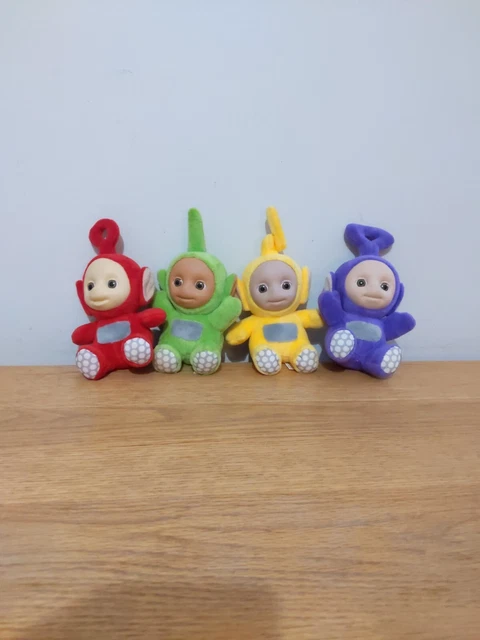 TELETUBBIES SET OF 4 Soft Toys Plush Tinky Winky Dipsy Laa-Laa Po 5 ...