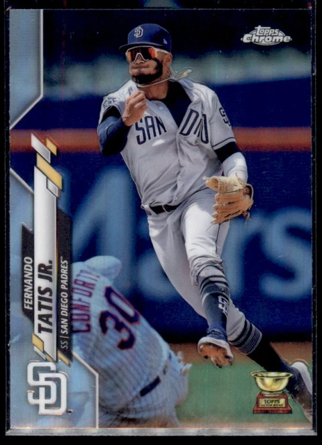 2020 TOPPS CHROME Refractor Fernando Tatis Jr. San Diego Padres #84 EUR ...