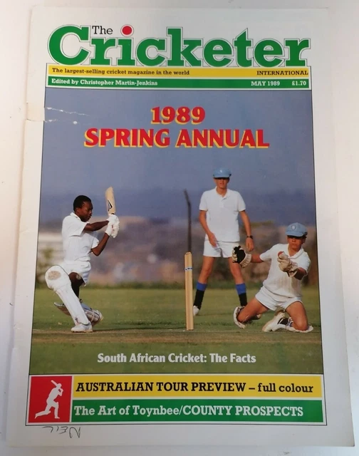 MAGAZINE - VINTAGE Sports The Cricketer International Cricket Magazine ...