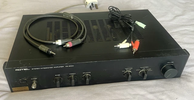 VINTAGE ROTEL RA-810A HiFi Separate Integrated Stereo Amplifier Spares ...