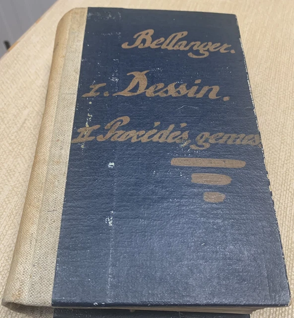 BELLANGER L'ART DU peintre-traité pratique dessin et de peinture.Tomes 1 Et 2 EUR 20,00 ...