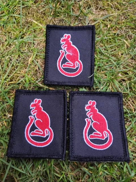 BRITISH ARMY DESERT Rat 7th Armoured Brigade TRF Patches £6.96 ...