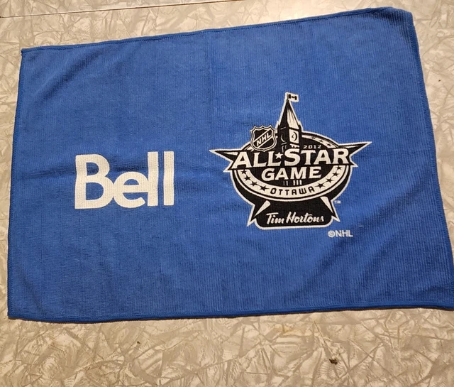 NHL 2012 OTTAWA Allstar Game Tim Hortons Bell Bar Towel 18X13" $59.99 ...