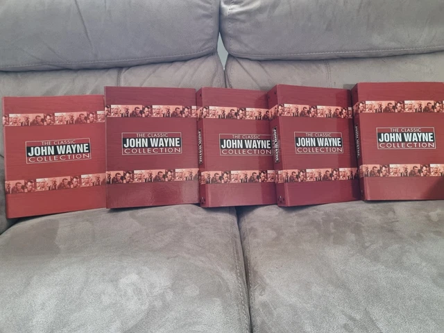 THE CLASSIC JOHN wayne deagostini Collection Booklets In Binder 22-96 £ ...