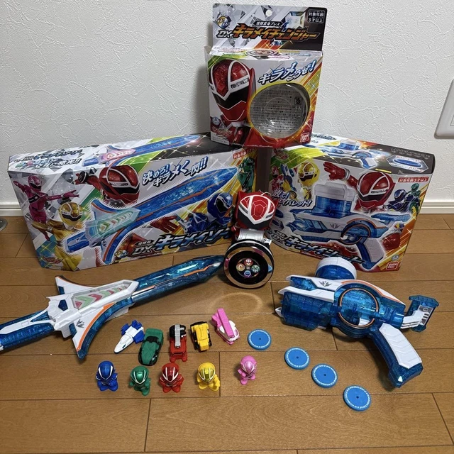 POWER RANGERS MASHIN Sentai Kiramager Morpher Waffe 3p Figurenset ...