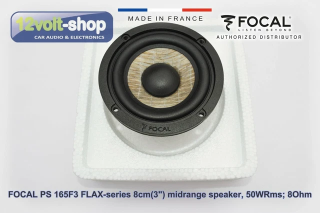 FOCAL PS 165F3 80 mm(3’) haut-parleurs milieu de gamme en kit 3 voies ; Une paire (2 pièces) EUR ...