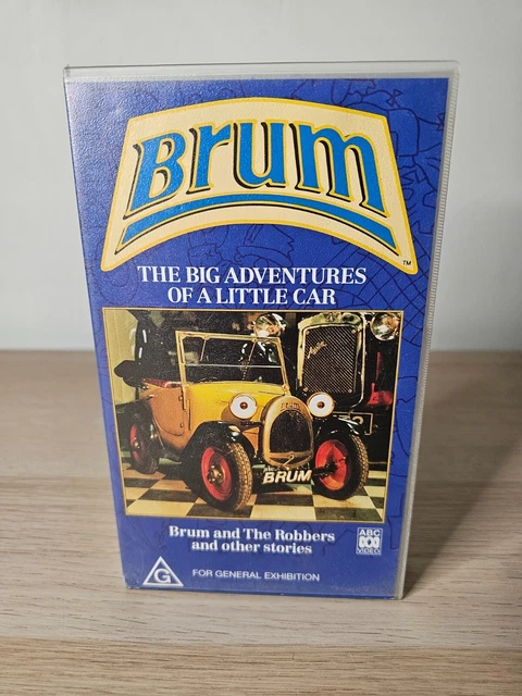 BRUM: BRUM AND The Robbers And Other Stories - 1994 ABC VHS Video Tape ...