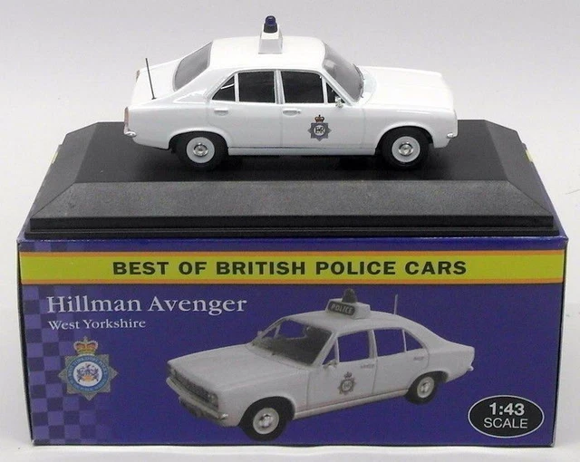 ATLAS 1/43 HILLMAN Avenger - Yorkshire Police Model Car £18.99 ...