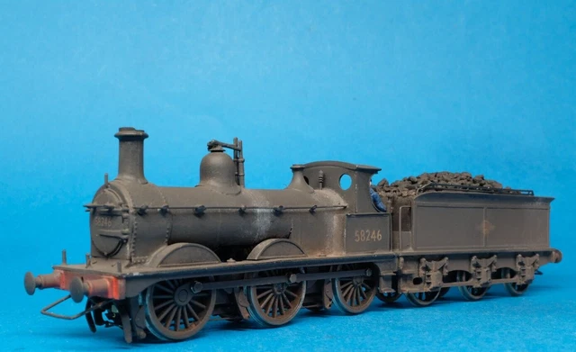 KIT BUILT BR ex LMS Midland Railway Johnson 1357 2F 0-6-0 locomotive OO ...