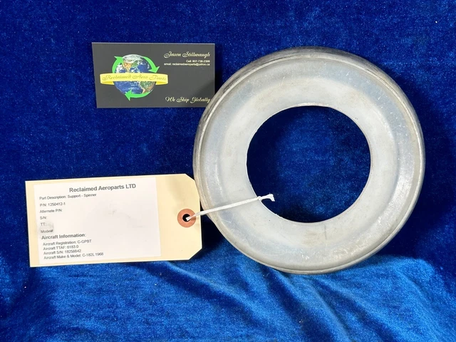 CESSNA 182 L Support - Spinner P/N: 1250412-1 $25.00 - PicClick CA