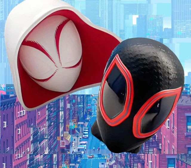 AMC SPIDER-MAN ACROSS The Spider Verse Miles Morales Gwen Popcorn ...