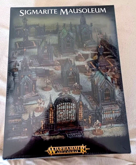 AGE OF SIGMAR Sigmarite Mausoleum Terrain Set Warhammer AoS EUR 56,67 ...