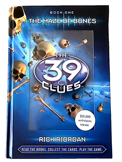 THE 39 CLUES H/C Book #1 The Maze Of Bones by Rick Riordan Brand New ...
