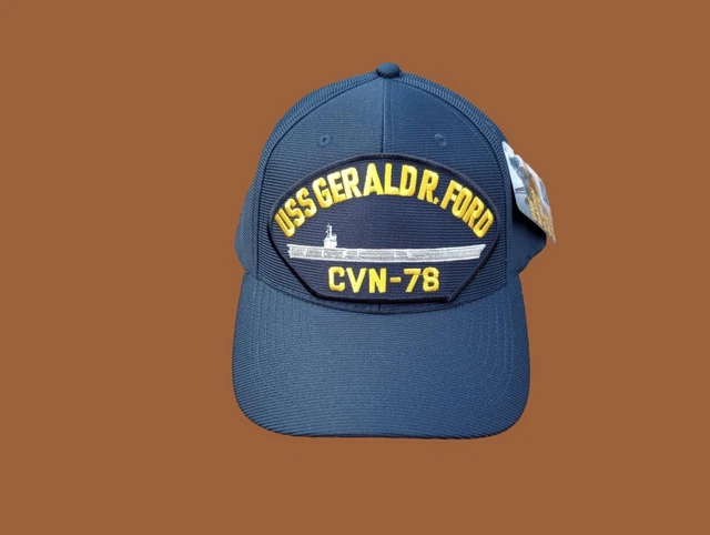 USS GERALD R.FORD Cvn-78 U.s Navy Ship Hat U.s Military Official Ball ...