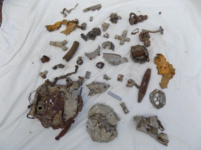 RAF AVRO LANCASTER Crash Wreckage 1944. £398.00 - PicClick UK