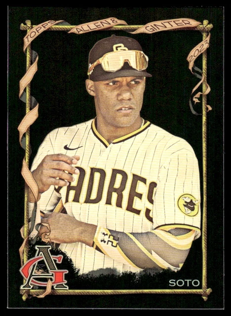 CARTE NOIRE JUAN Soto 2023 Topps Allen & Ginter X #39 San Diego Padres ...