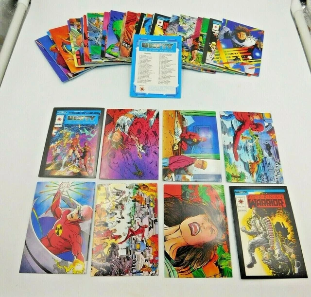 UNITY VALIANT TIME is Not Absolute 1992 set completo di 90 carte ...