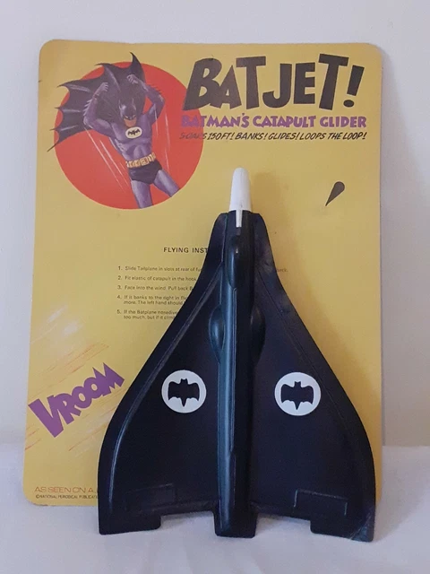 VERY RARE BATMAN 1966 Batjet Batman's Catapult Glider As Seen On Abc ...