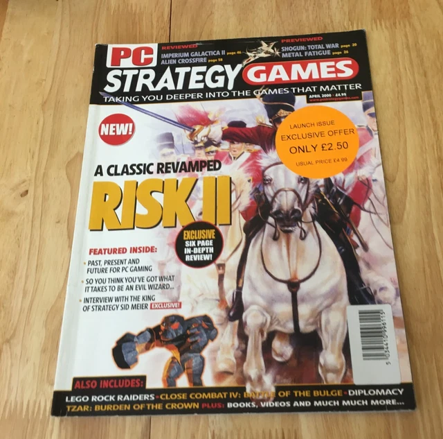 PC STRATEGY GAMES Magazine Issue 1 April 2000 £19.43 - PicClick UK