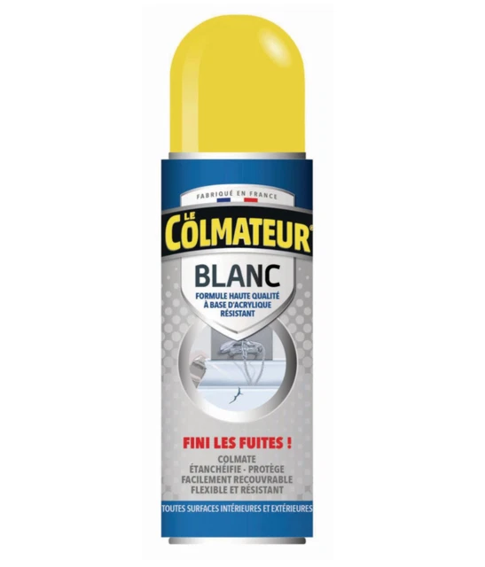 LE COLMATEUR SPRAY Blanc 250Ml Reparer 3800420403217 Fuite Infiltration ...