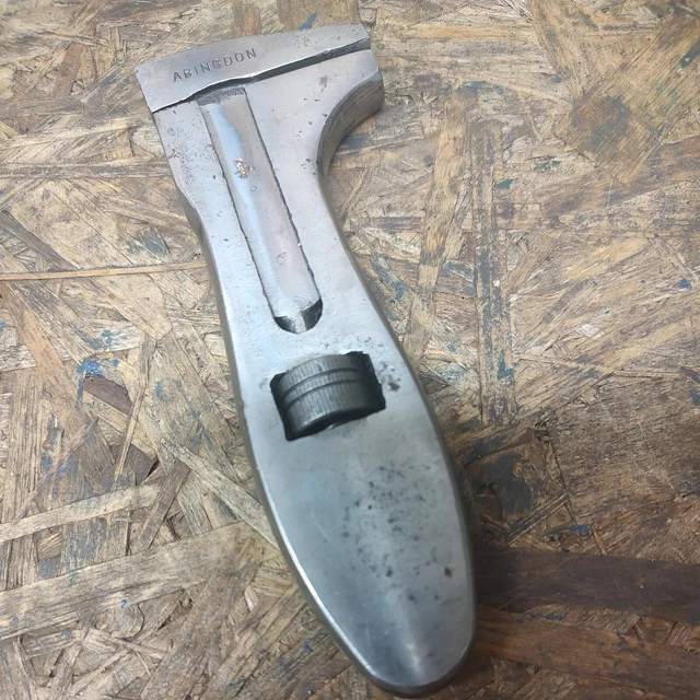 VINTAGE ABINGDON Girder 6" Adjustable Spanner Wrench Car Tool Kit £18. ...
