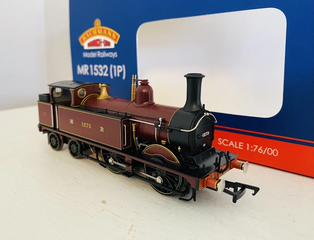 BACHMANN OO GAUGE 31-740 MR Class 1532 1P Crimson Lake No.1273 DCC ...