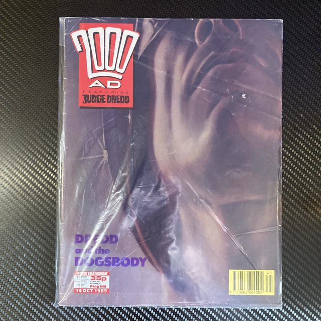 2000AD FEAT JUDGE Dredd Prog 648 14th October 1989 £1.92 - PicClick UK
