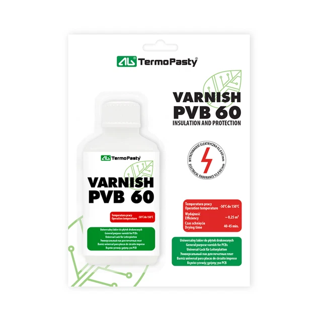 THERMOPLASTY VARNISH PVB 60 (Vernis / Varnish Electronique ...