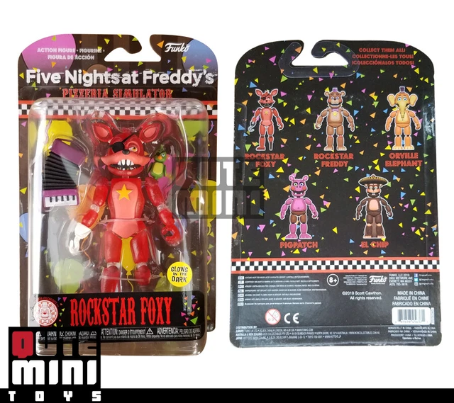 Funko Action Figure Five Nights At Freddys Pizzeria Simulator Rockstar