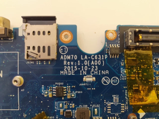 DELL LATITUDE E5470 Motherboard ADM70 LA-C631P £34.50 - PicClick UK