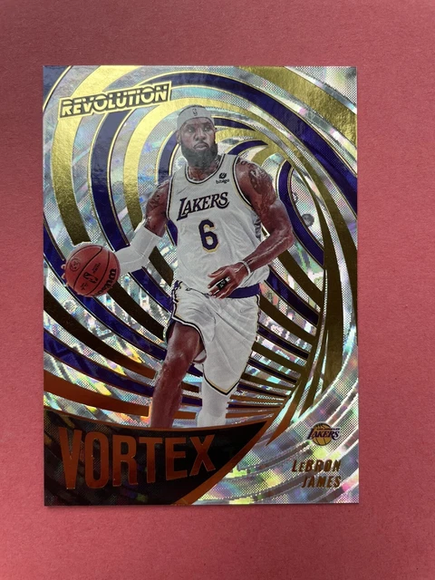 2021-22 LEBRON JAMES Panini Revolution Vortex Los Angeles Lakers EUR 8 ...