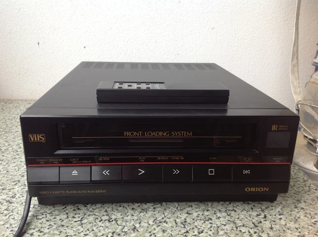 ORION VHS VIDEO Player mit Fernbedienung Made in Japan EUR 29,00 ...