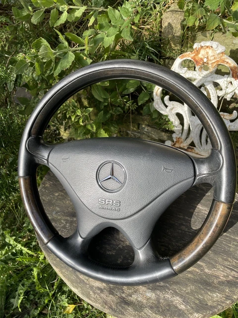 MERCEDES WOODEN STEERING Wheel W210 R170 W208 W140 C140 W463 W124 W202 R129 £249.99 - PicClick UK