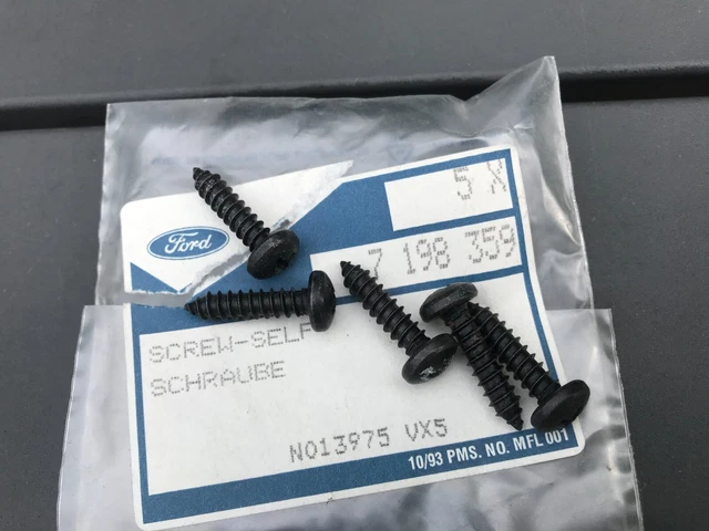 FORD ESCORT MK5/6/MONDEO/FIESTA New Genuine Ford trim screws £3.85 ...