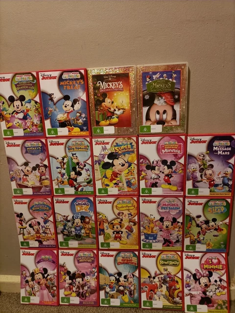 MICKEY MOUSE CLUBHOUSE Dvd Collection X17 And 2 Mickey Xmas DVDs £40.36 ...