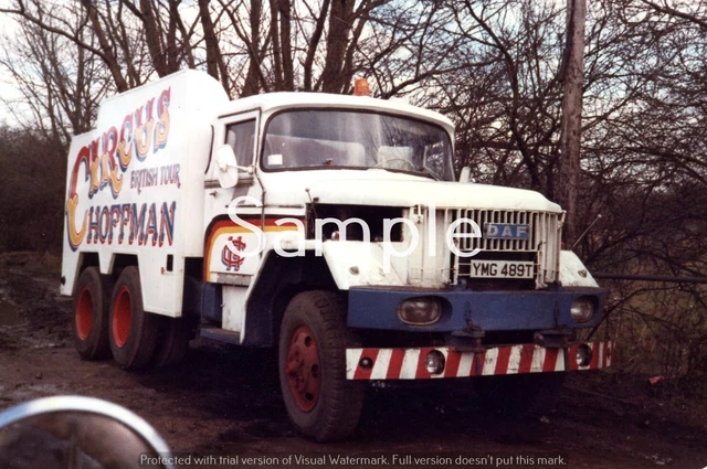 TRUCK PHOTOS DAF 6 Wheel Hoffmans Circus £1.75 - PicClick UK