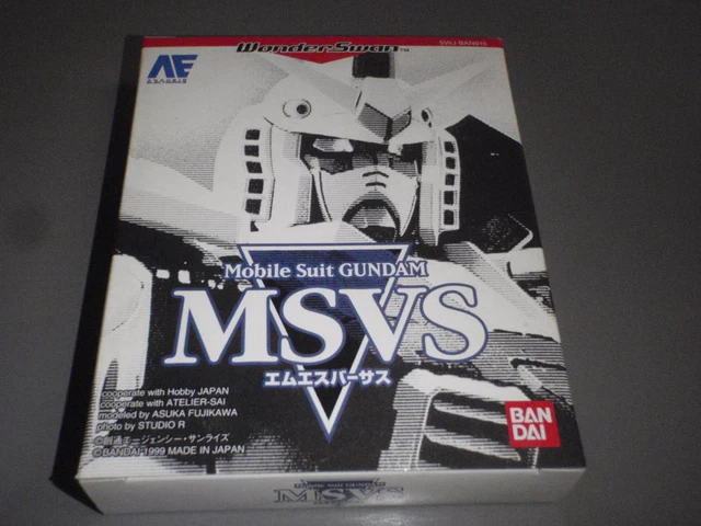 MOBILE SUIT GUNDAM Msvs Msversus Wonder Swan Gundam/ ma $51.60 - PicClick