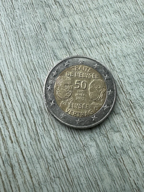 2 EURO MÜNZE 50 Jahre Elysee Vertrag EUR 99,00 - PicClick DE