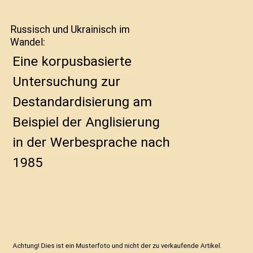 Russisch Und Ukrainisch À VENDRE! - PicClick FR