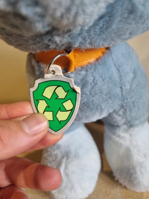 BUILD-A-BEAR PAW PATROL Rocky Plush Dog BAB Nickelodeon w Collar (Q6) £ ...