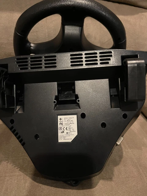 LOGITECH SPEED FORCE Feedback Steering Wheel Controller for Nintendo ...