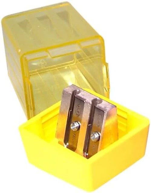 228 M2 DOUBLE Hole Magnesium Pencil Sharpener + Waste Container. $23.59 ...