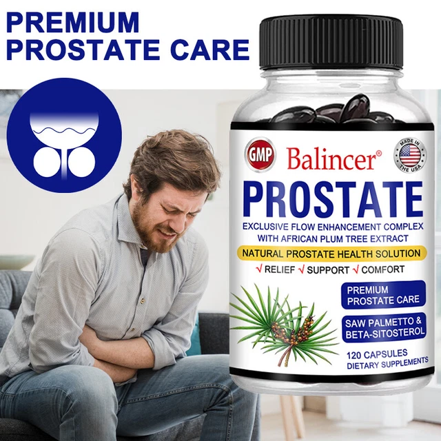 PROSTATE SUPPORT CAPSULES - Supports Prostate Care,Improve Urinary ...