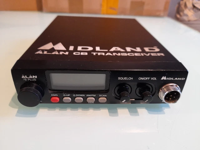 RADIO CB MIDLAND alan 78 plus 80 canaux EUR 40,22 - PicClick FR