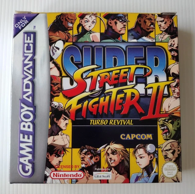 SUPER STREET FIGHTER 2 II Turbo Revival for Nintendo Game Boy Advance ...