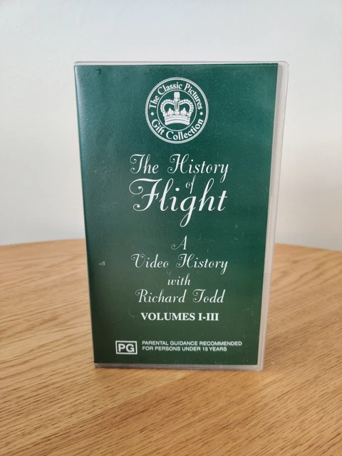 THE HISTORY OF Flight: A Video History VHS ~ 3 x Tape Box Set ~ Vol I ...