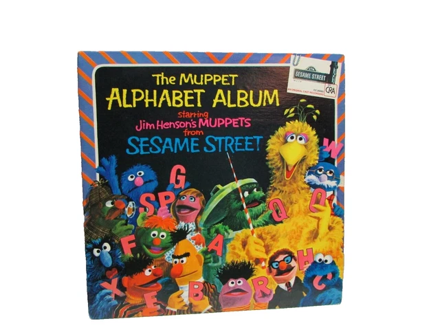 THE MUPPET ALPHABET Album Starring Jim Henson's Muppets From Sesame ...