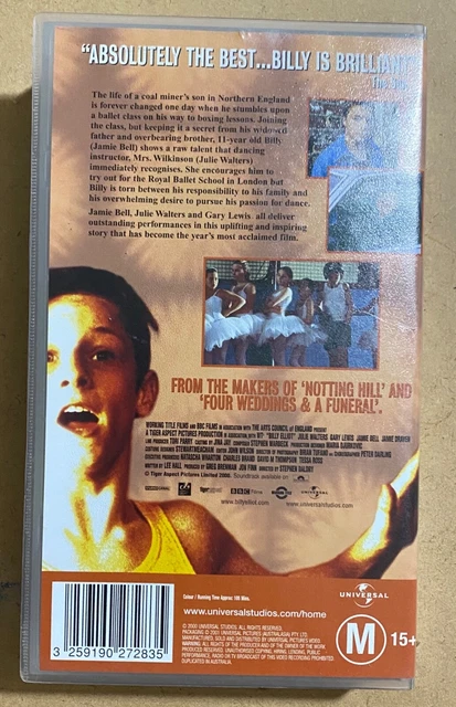VHS VIDEO BILLY Elliot 2000 PAL Vintage Australian Release ** Tested ...