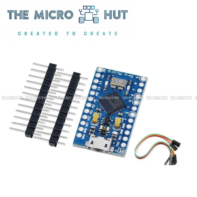 ARDUINO PRO MICRO Leonardo compatible 5V 16MHz ATmega32U4 - TESTED $10. ...